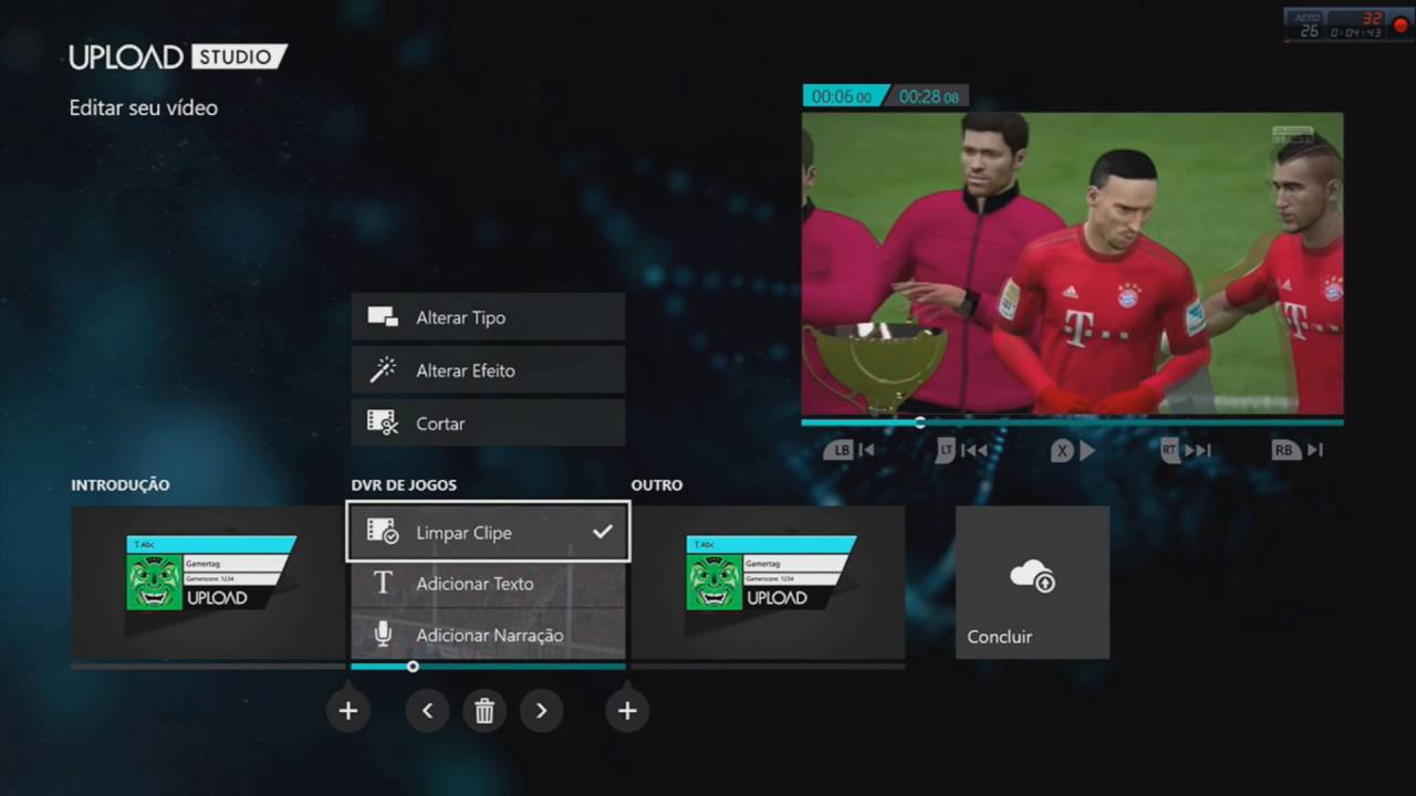Como gravar,fazer e editar videos no xbox one e publicar!!!! - YouTube
