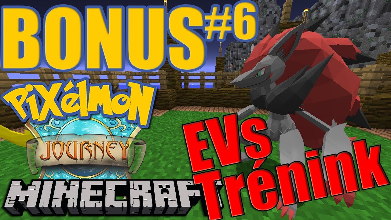 Pixelmon Journey - Bonus #6 - EVs Trénink - YouTube