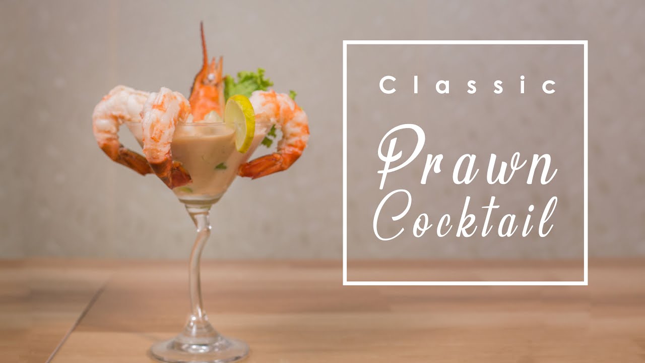 Prawn Cocktail || How To Make Simple Prawn Cocktail with Cocktail Sauce ...