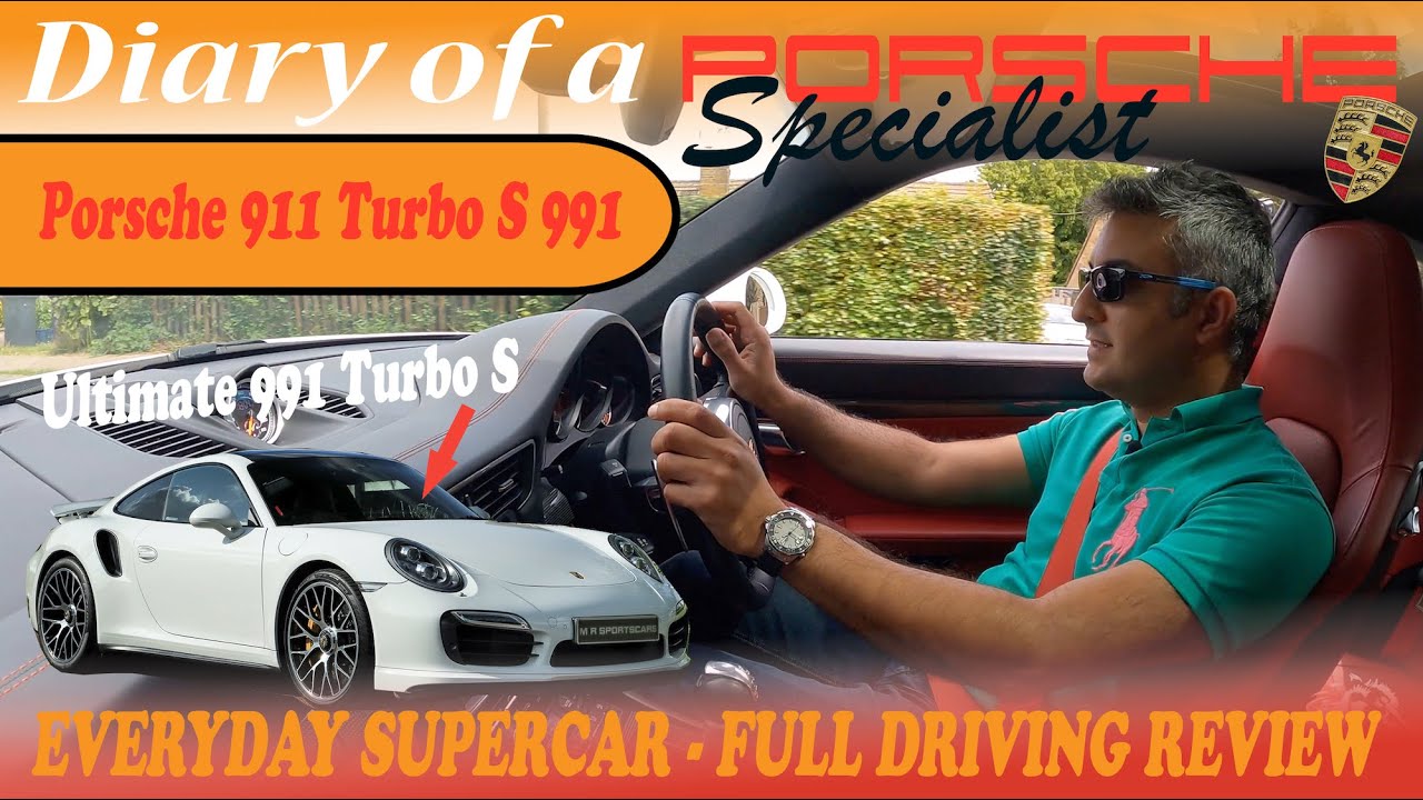 Everyday Supercar - Porsche 911 Turbo S 991 Coupe Full Driving Review ...