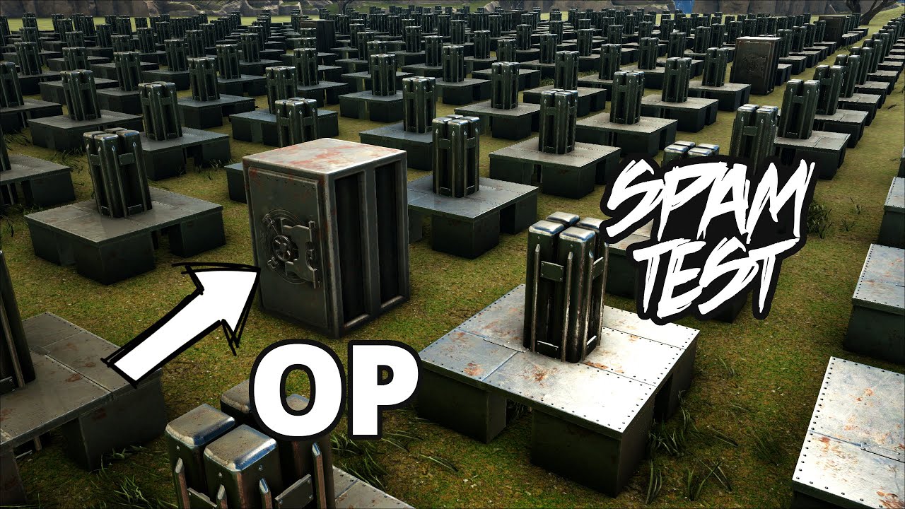 PVP Spam Explained | Vault spam | Building tutorial | ARK Survival ...