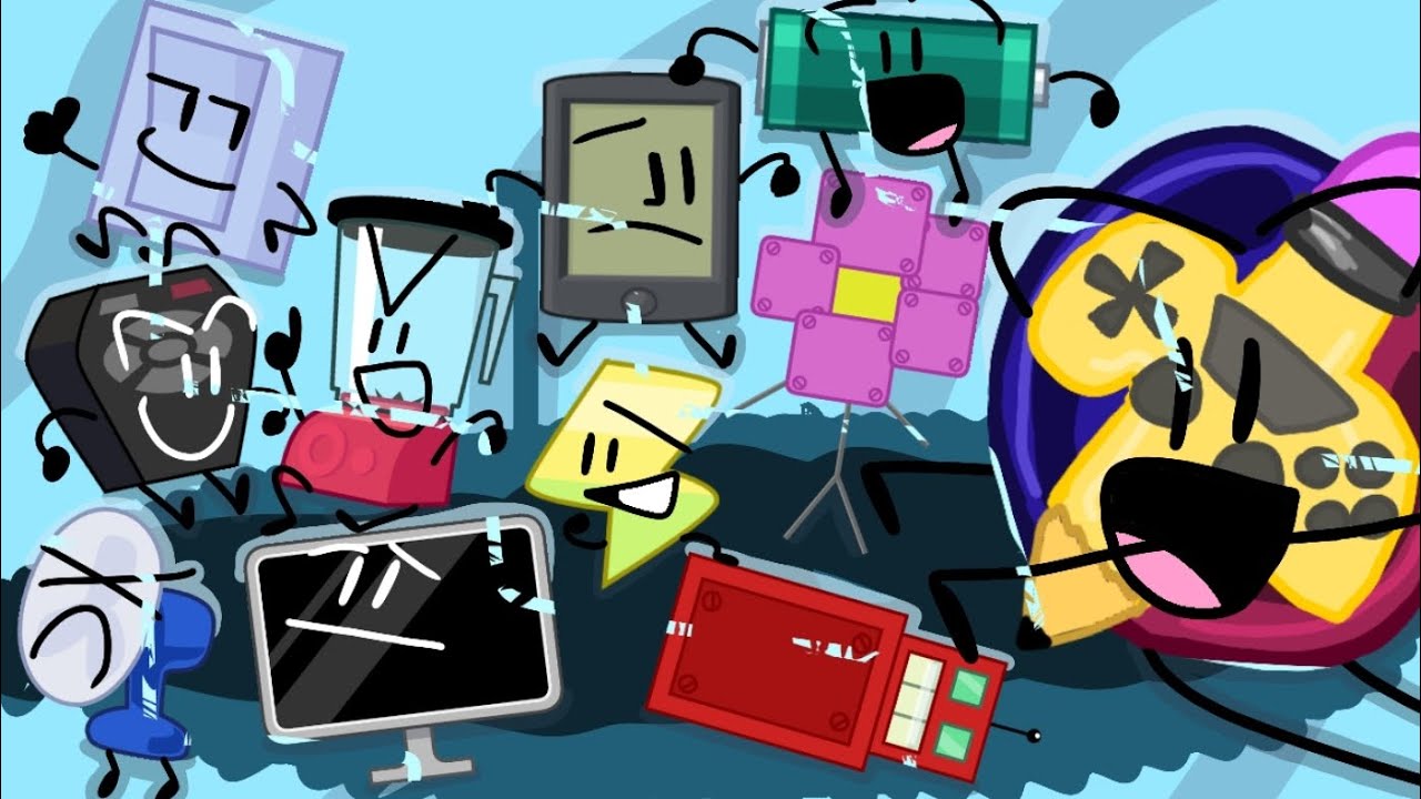 BFDI but it's ONLY Electric Based Contestants - Battle for Artificial ...