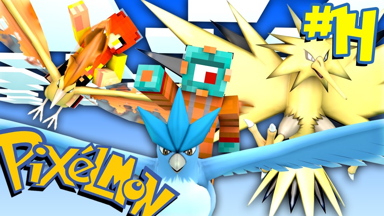 RACE TO ALL 3 LEGENDARY BIRDS! | Pixelmon Journey #14 w/ Dollastic ...