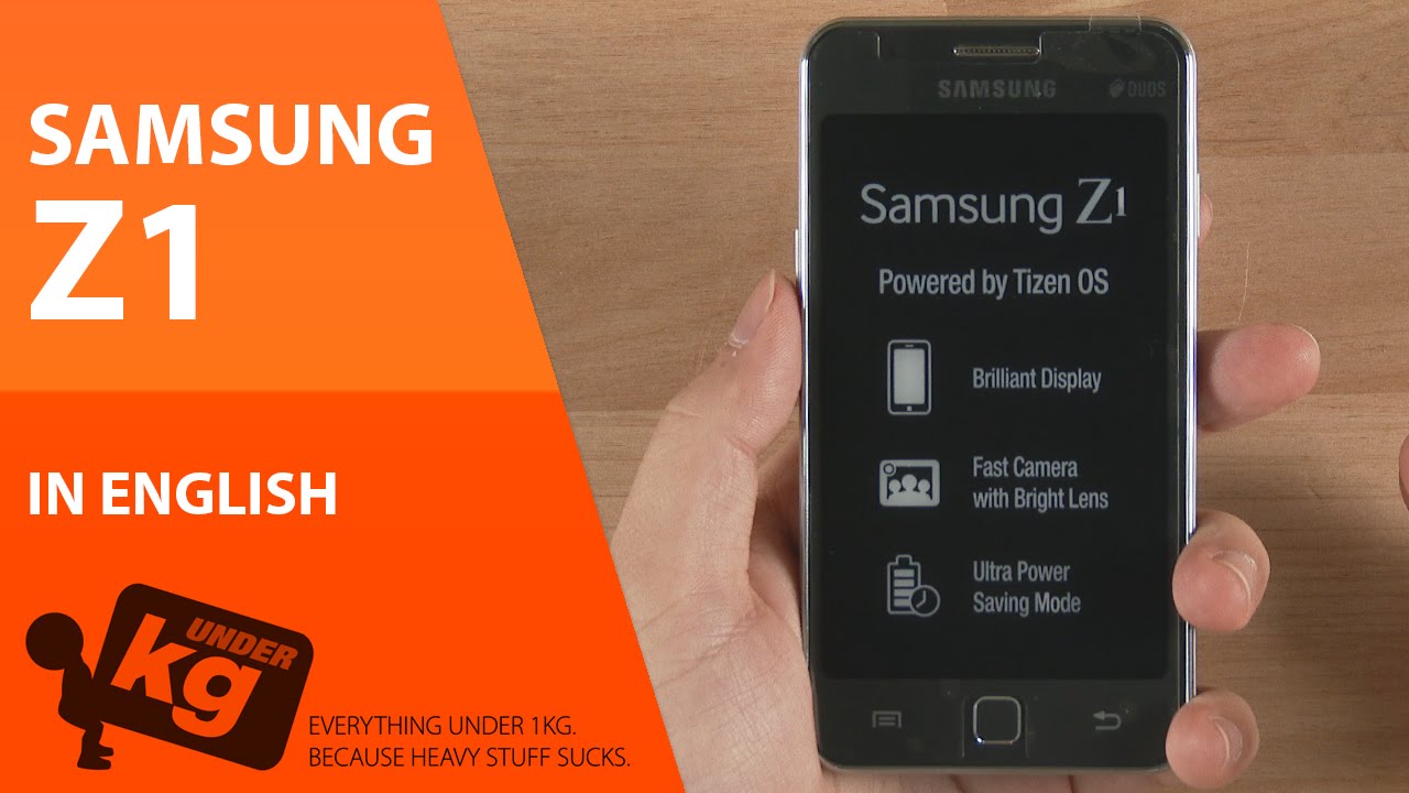 [EN] Samsung Z1 Unboxing [4K] - YouTube