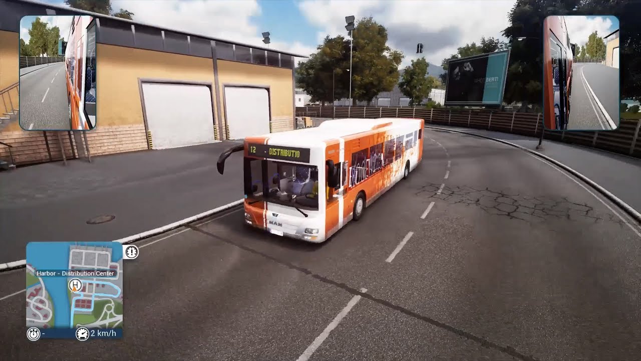 Bus Simulator 18 PS4 Pro, Tiger Lines pt.17 - Early Out! - YouTube
