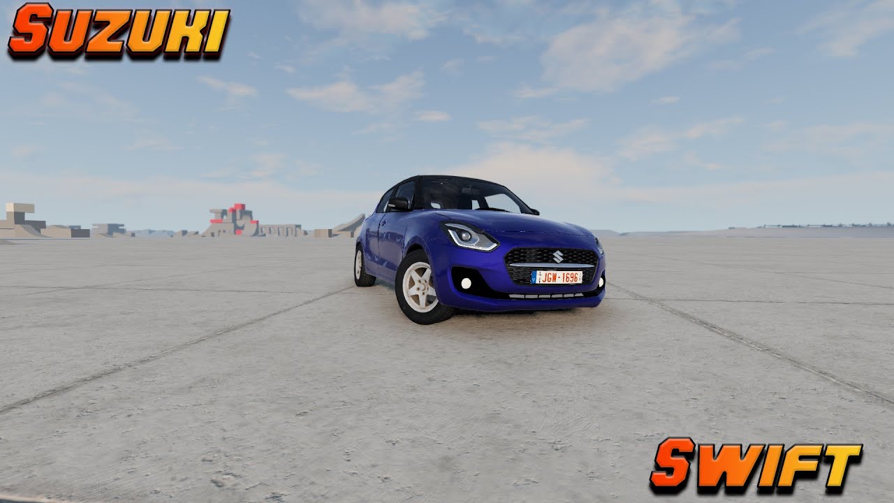 Suzuki Swift-BeamNG Drive(#1569) - YouTube