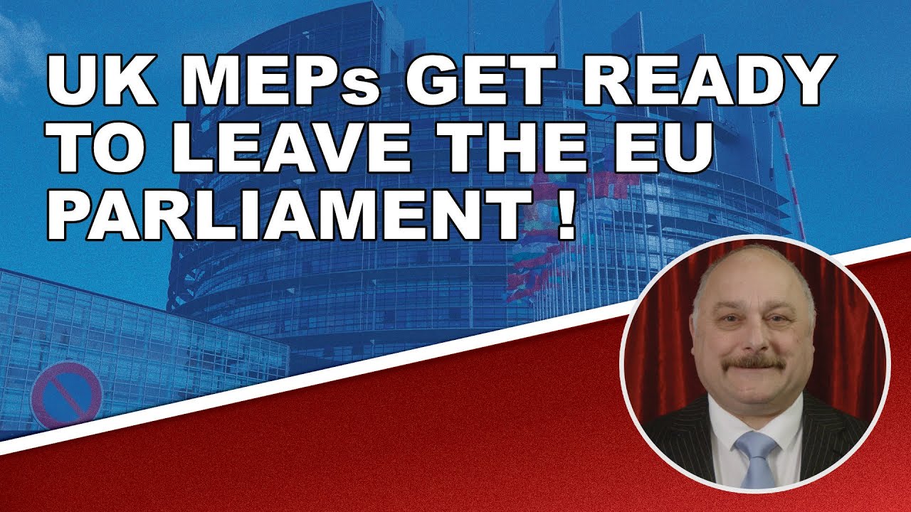 UK MEPs to clear their desks for Brexit! - YouTube