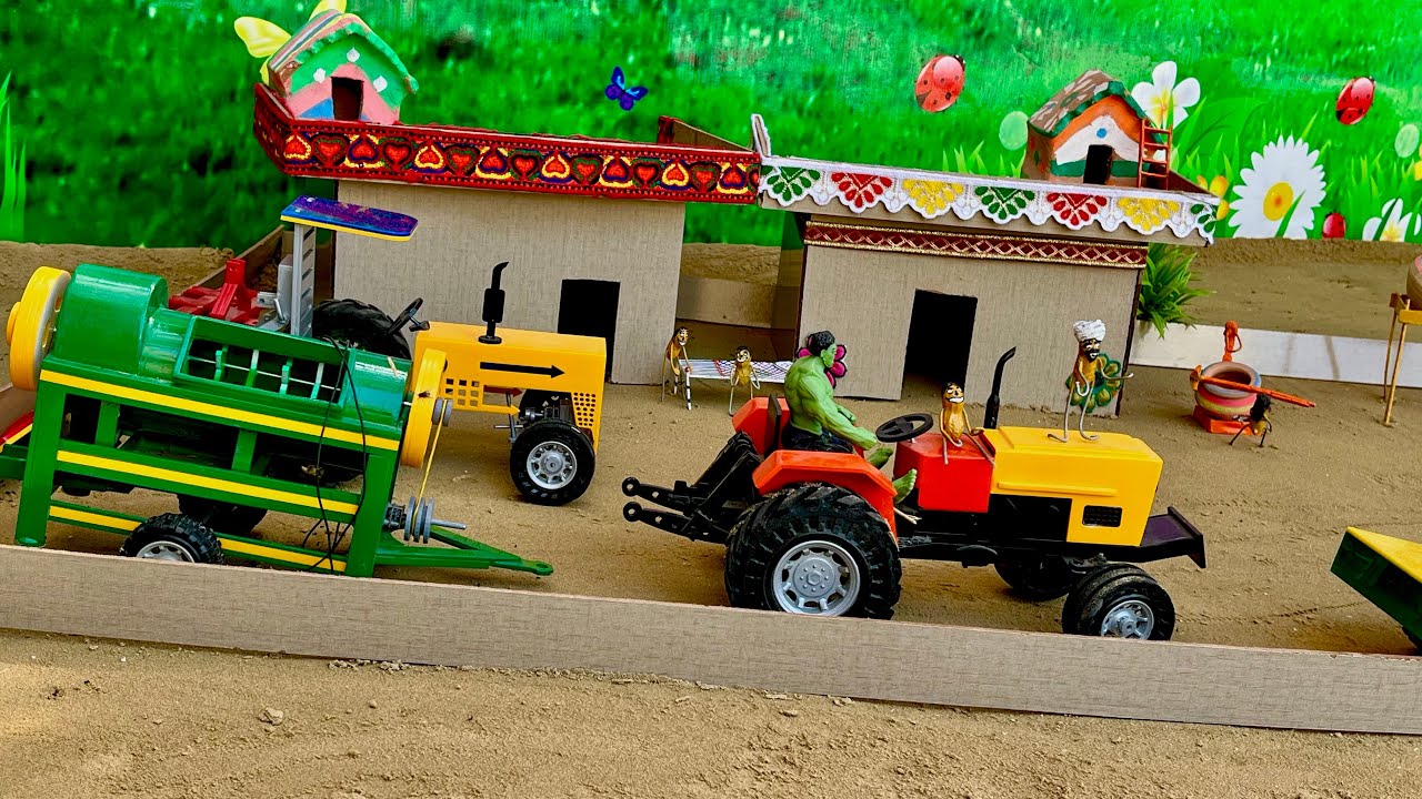 Top most creative diy mini Tractor Science Project mustard Harvest ...