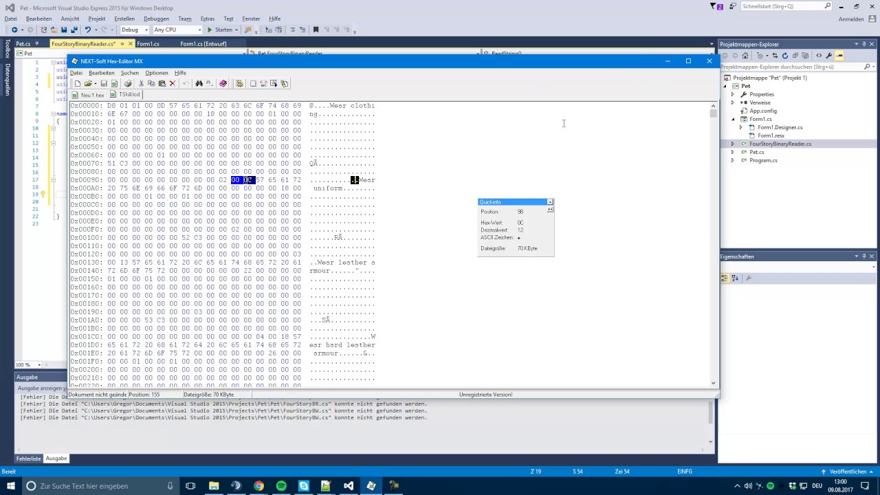 How to create a TCD Editor [Addition 1(Strings, TCD Structs)] - YouTube