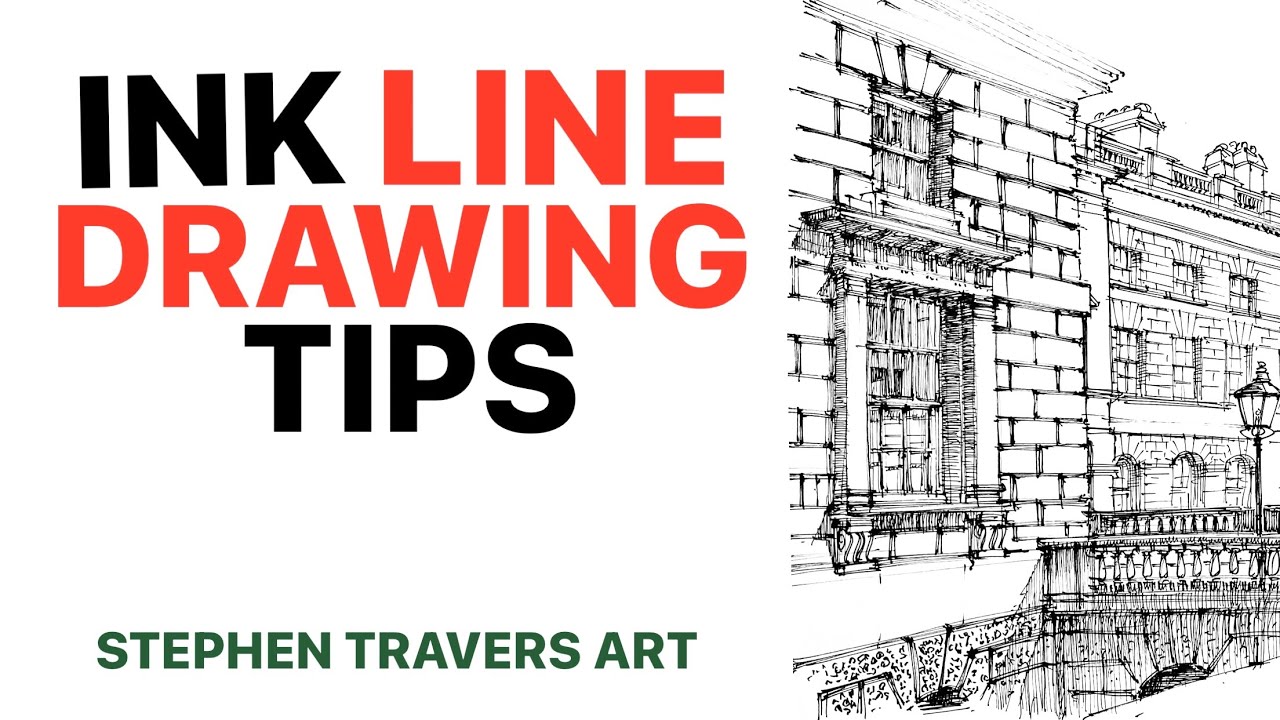 Ink Line Work Tips - YouTube