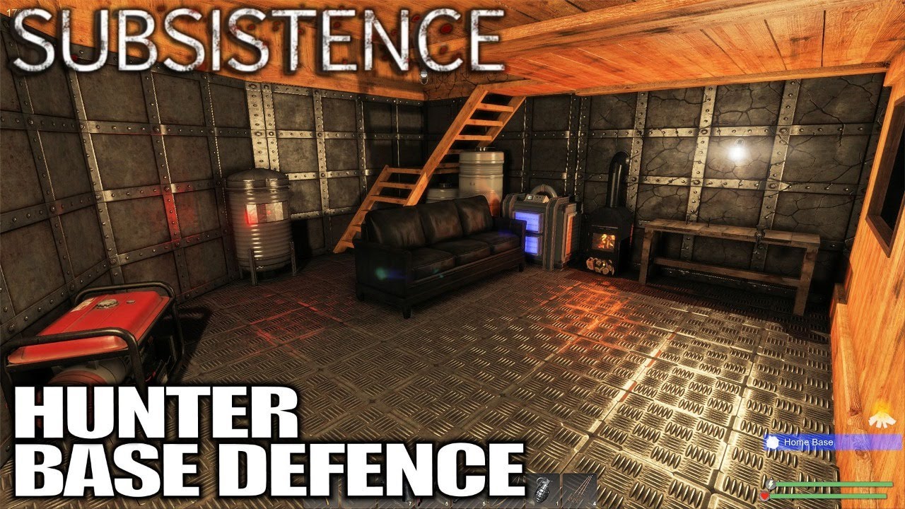 Hunter Attacks Are Killing us, Time to Build up The Base | Subsistence ...