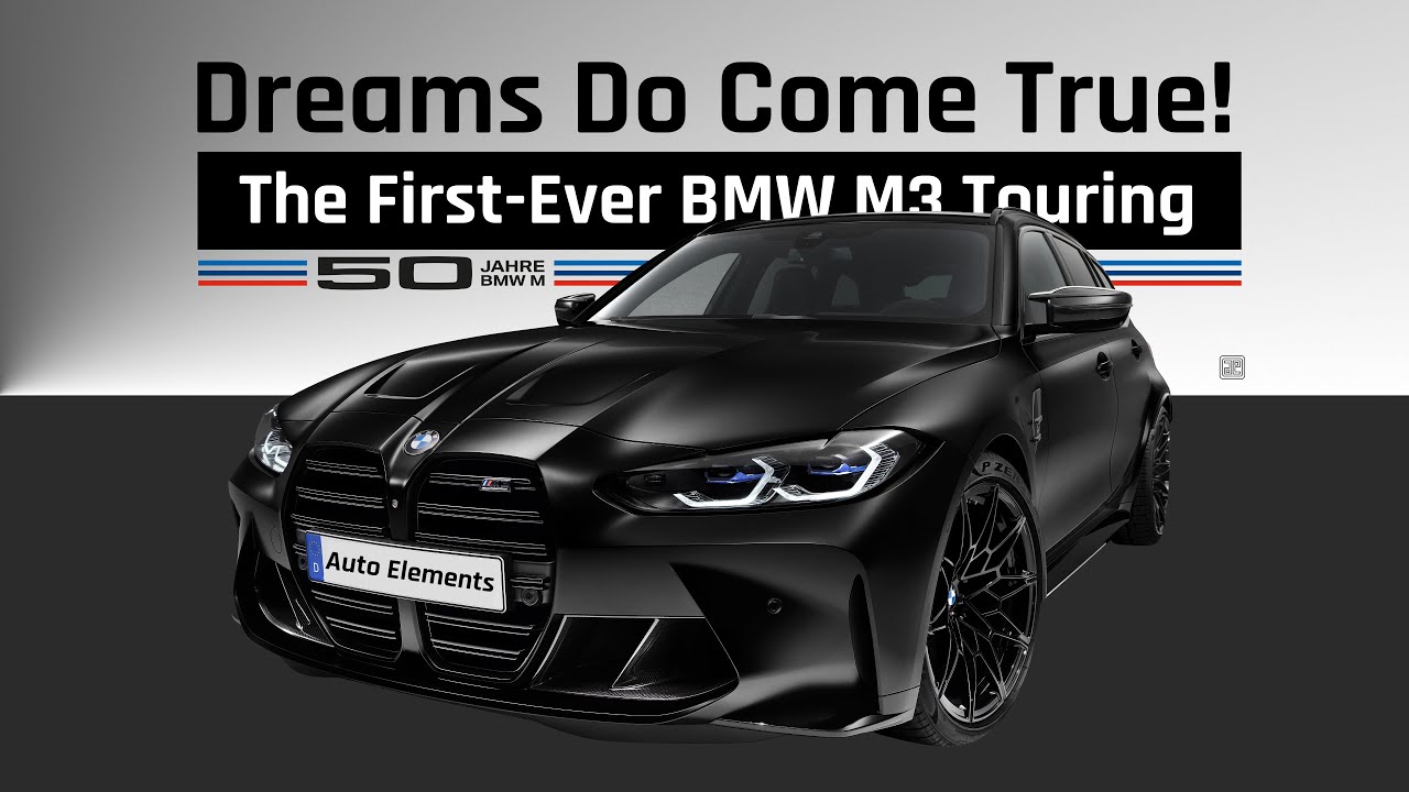 First Ever BMW M3 Touring | Visual Highlights - YouTube
