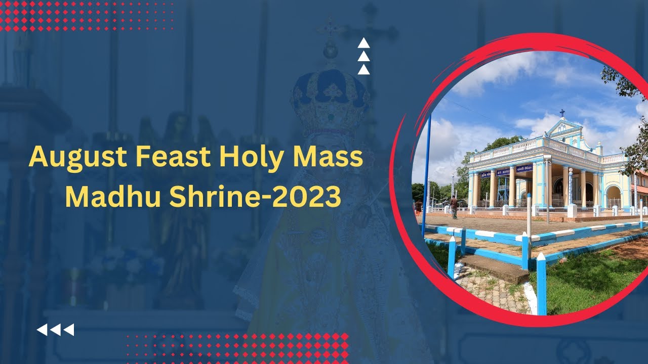 August Feast Holy Mass @ Madhu Shrine - YouTube