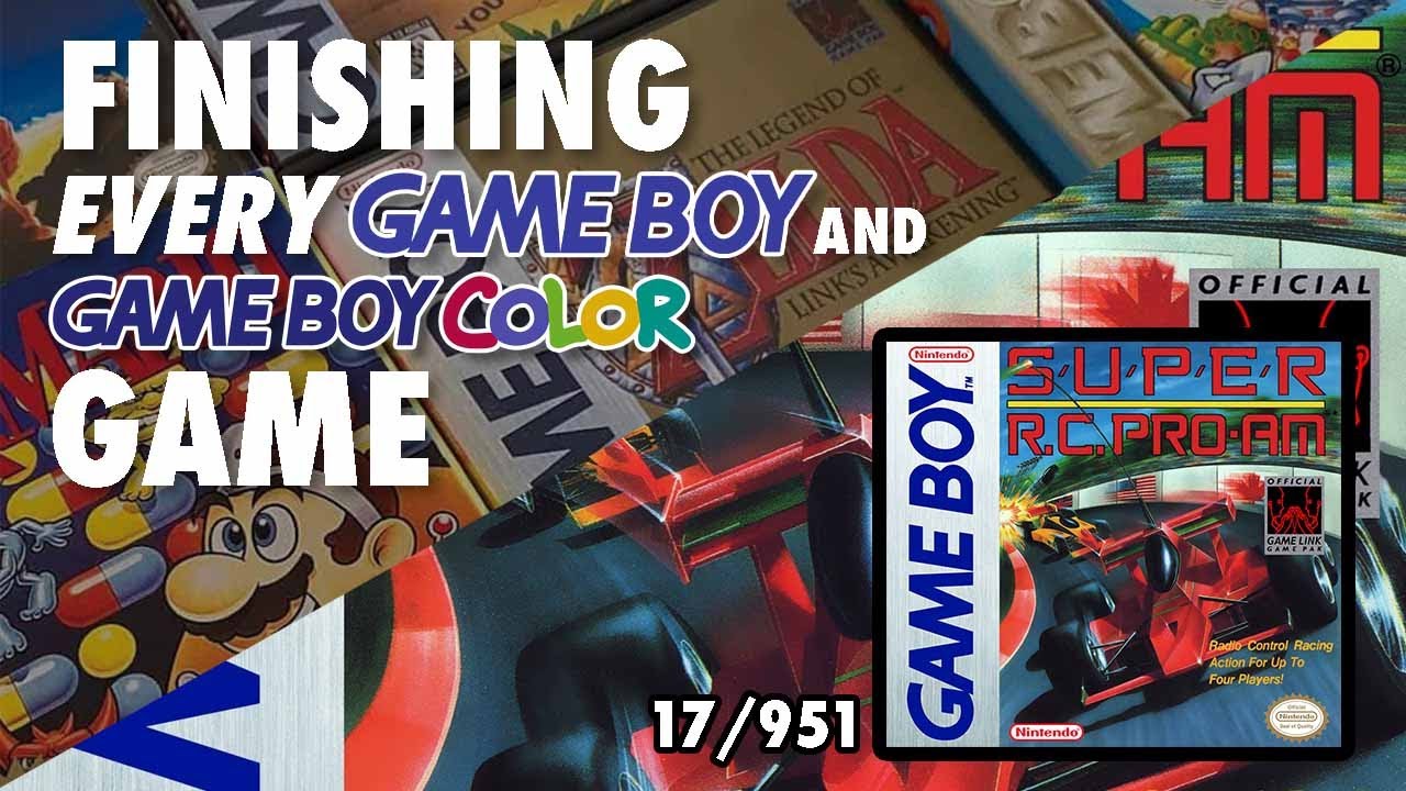 Finishing EVERY GB/GBC Game - Super R.C. Pro-Am (17/951) - YouTube