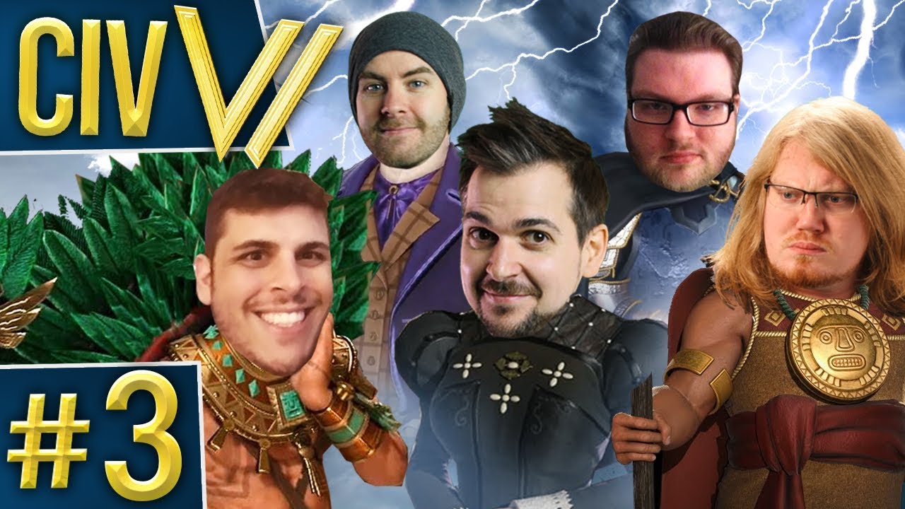 Civ VI: Eye of the Storm #3 - The Pin Troll - YouTube