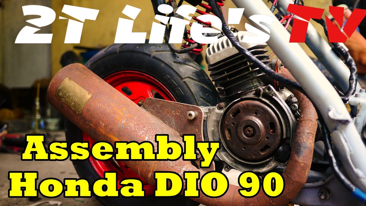 Honda Dio 90cc Build and Startup I EP11 - Motovlog | Part 1 | 2T Life's ...