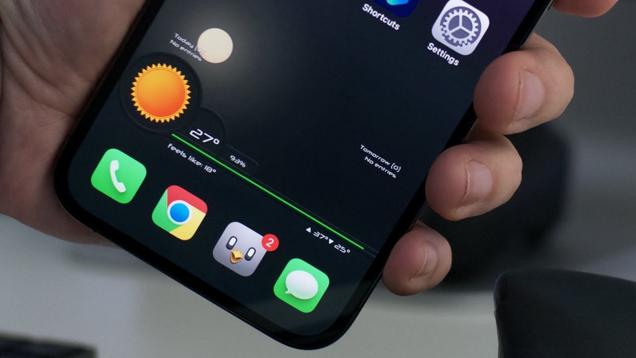WeatherLite Guide: Setup & Basics - iOS 14 Weather Wallpaper Mod - YouTube
