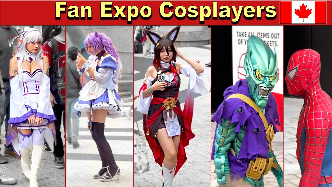 Fan Expo Canada COSPLAYERS in Toronto | Metro Toronto Convention Centre ...