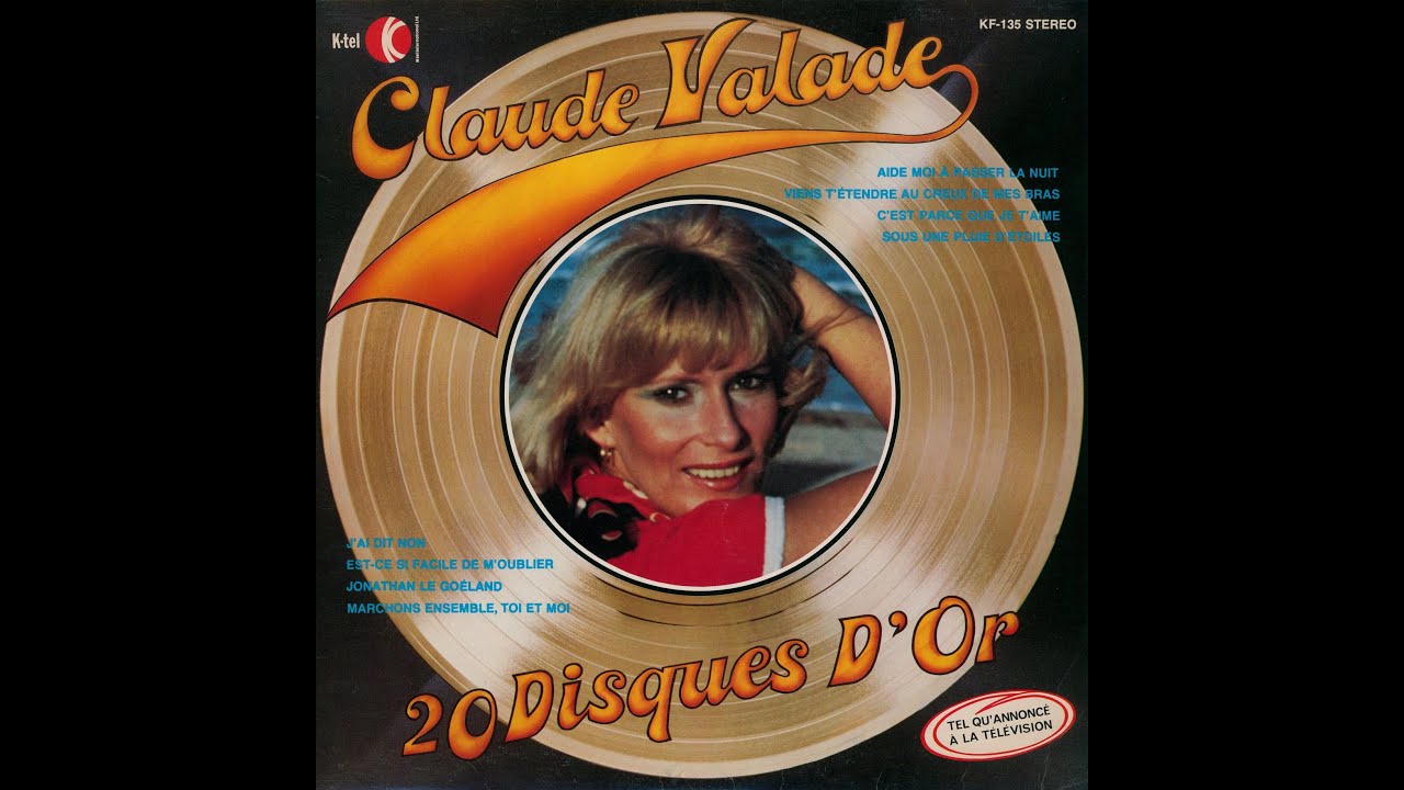 Aide moi à passer la nuit (1975 ) - Claude Valade - YouTube