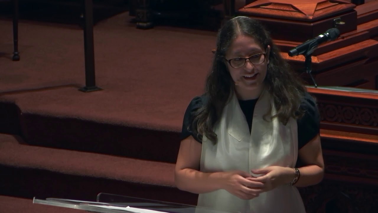 Seeing with Eyes Unveiled, Rabbi Sarah Berman- July 19, 2019 - YouTube