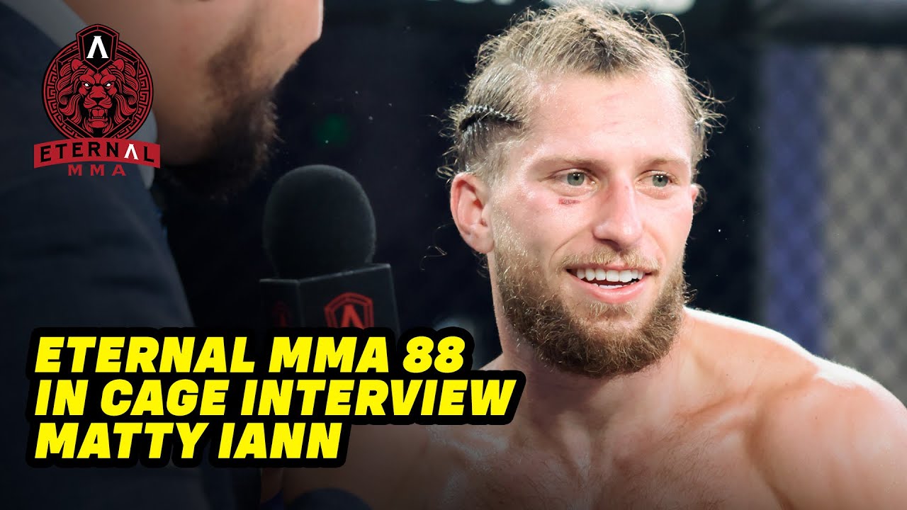 Eternal MMA 88: In Cage Interview: Matty Iann - YouTube