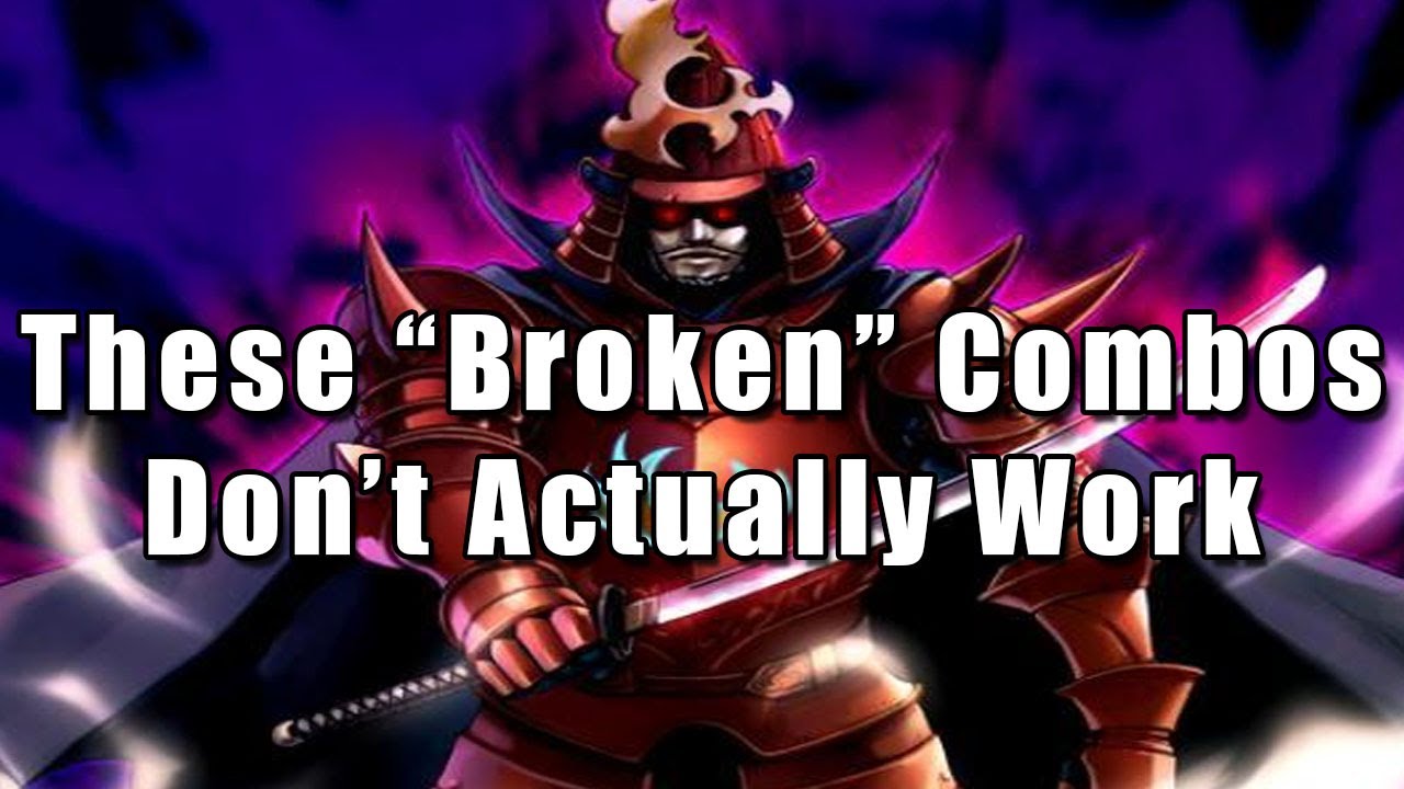 These "Broken" Combos Don't Actually Work | Yu-Gi-Oh! - YouTube