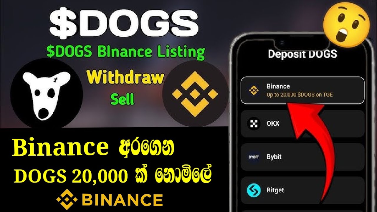 Dogs withdraw binance | dogs listing binance | $DOGS price binance ...