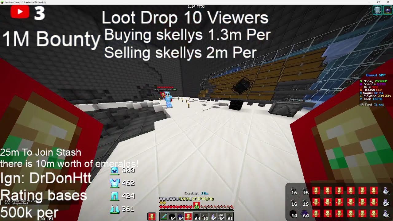 Donut SMP Loot Drops - YouTube