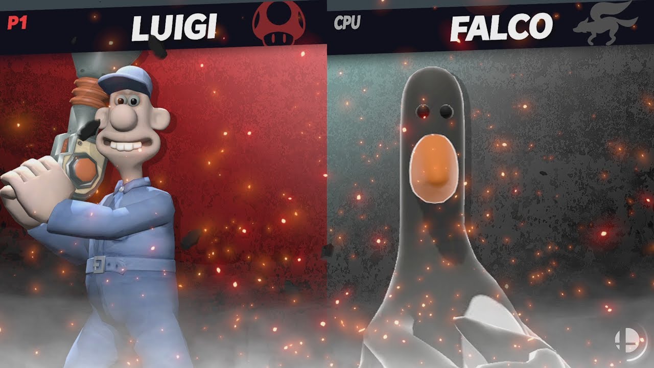 Super Smash Bros Ultimate - Wallace VS Feathers McGraw (Mod Showcase ...