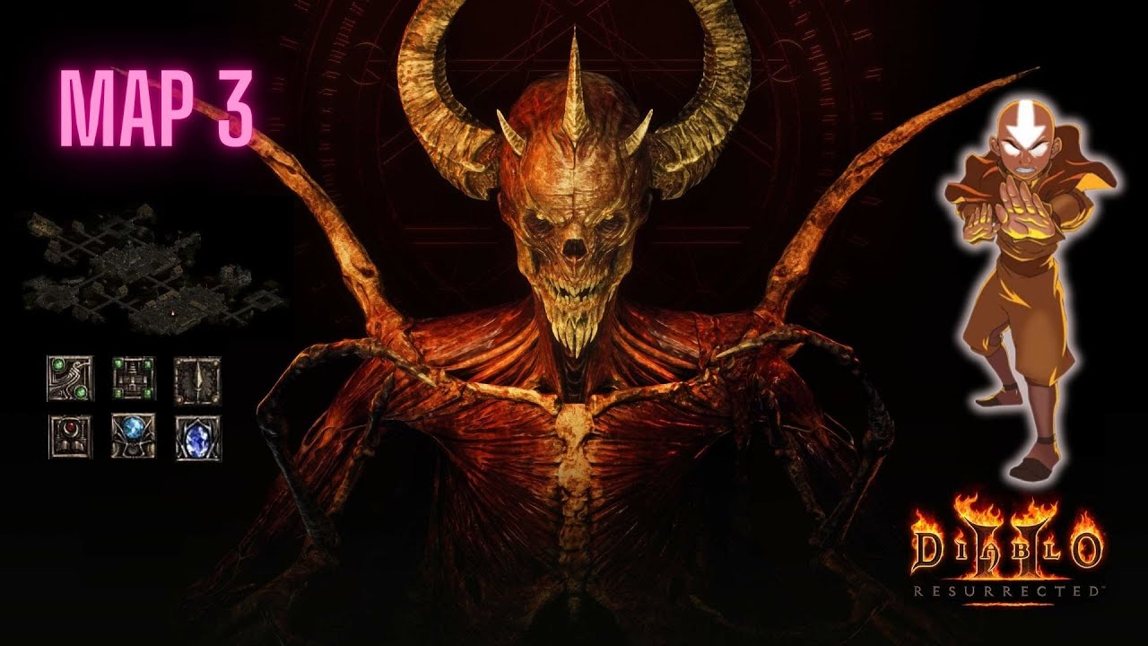 Warcraft3 : Diablo II Act 3 - The Cursed Jungle 🌿👹Nhân vật Thầy Tu ...