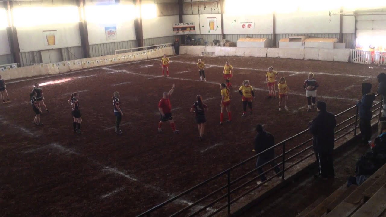 Truro Indoor Rugby 7's Tournament 2014 - YouTube