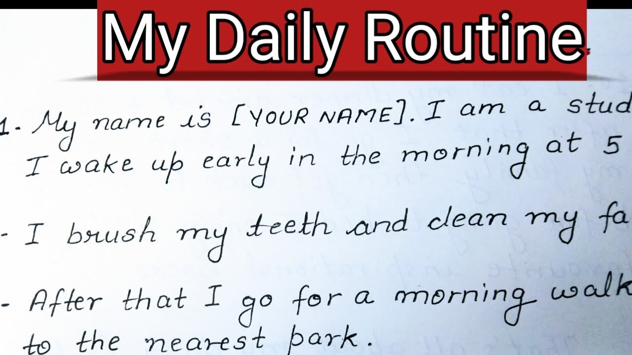 Short Essay On My Daily Routine 10 Lines Essay On My Daily Routine Short Essay On My Daily Routine 10 Lines Essay On My Daily Routine