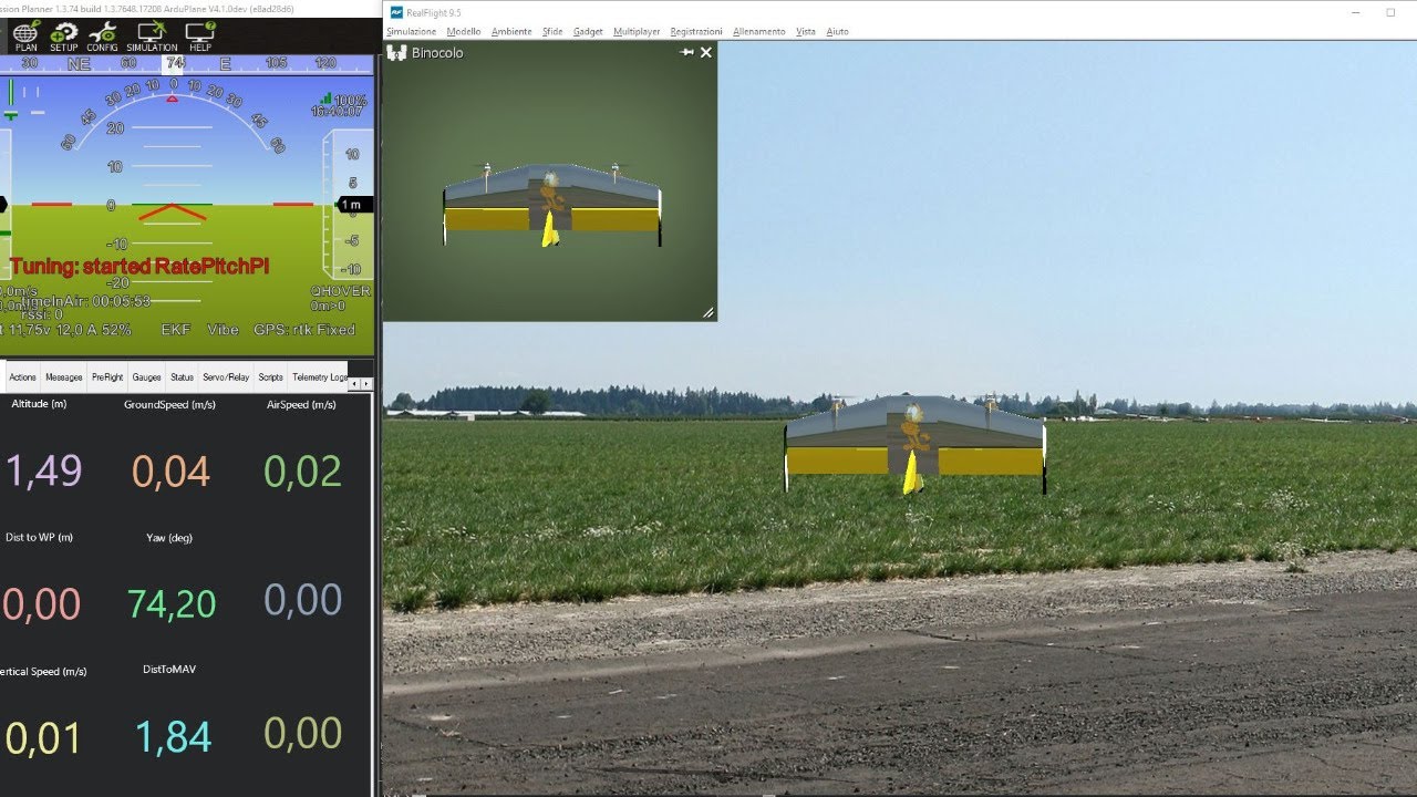 Ardupilot with Realflight: advanced use - YouTube