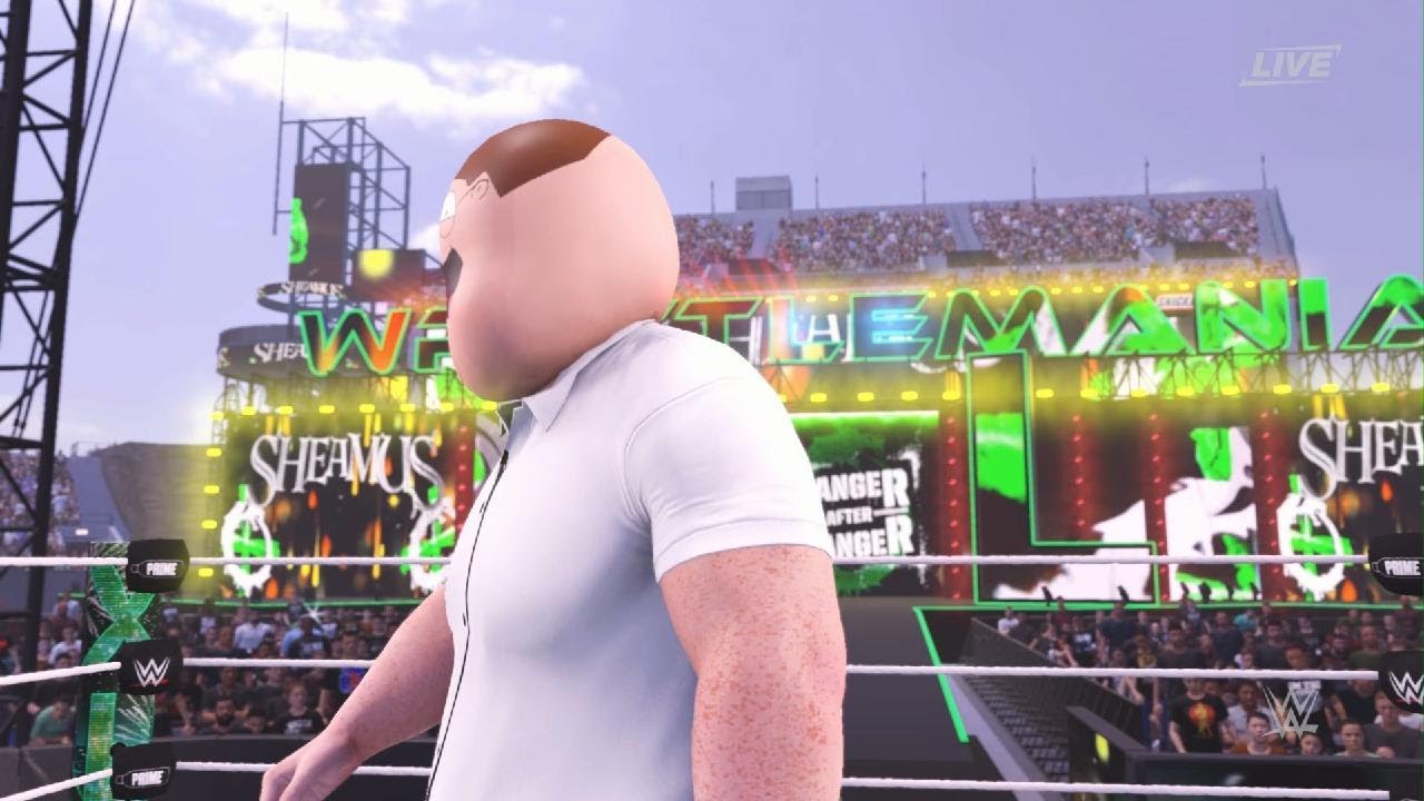 WWE 2K25 Homer Simpson Vs Peter Griffin - YouTube