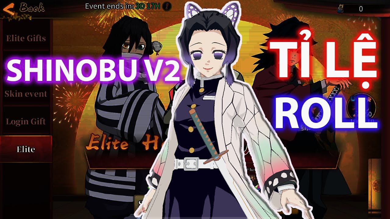 Tôi đã được trải nghiệm tỉ lệ roll tướng của Shinobu V2 | Rage of Demon ...