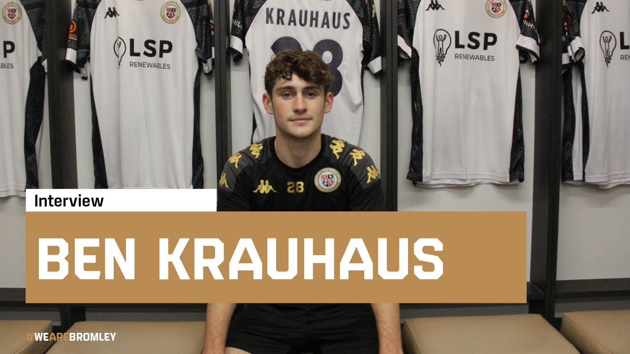 Ben Krauhaus signs new contract - YouTube