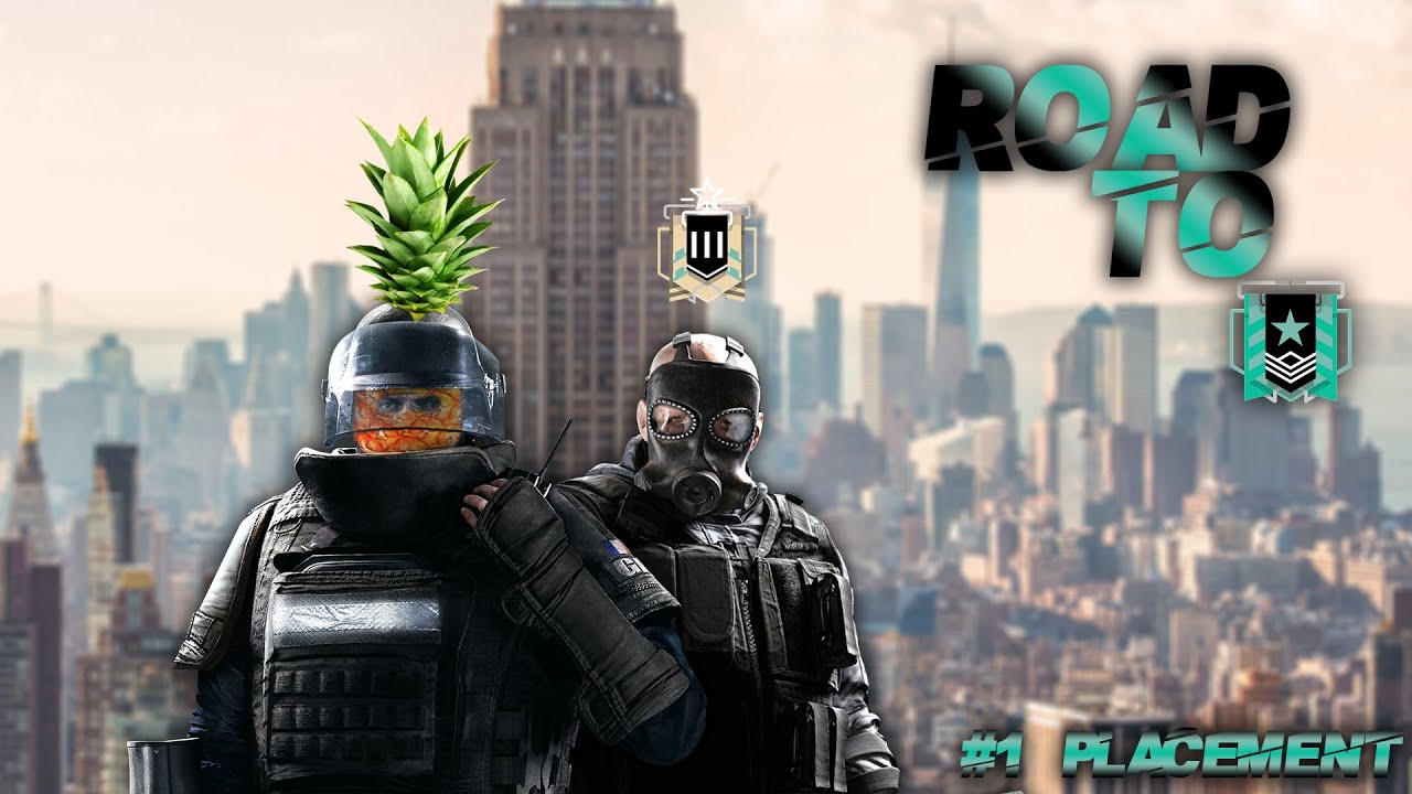 [PS4] R6S Road To Diamond #1 Le placement - YouTube