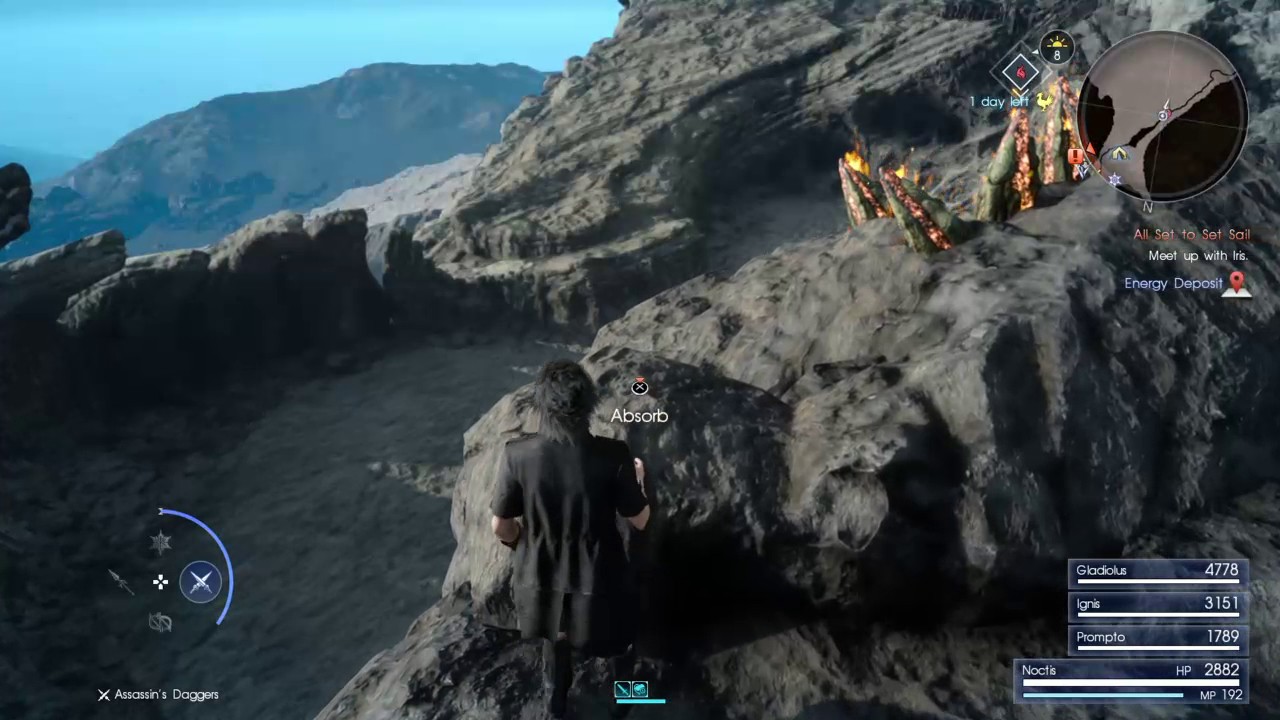 SpyderTheGamer: "Final Fantasy XV" 25-Ch: Some Volcano Climbing And A ...