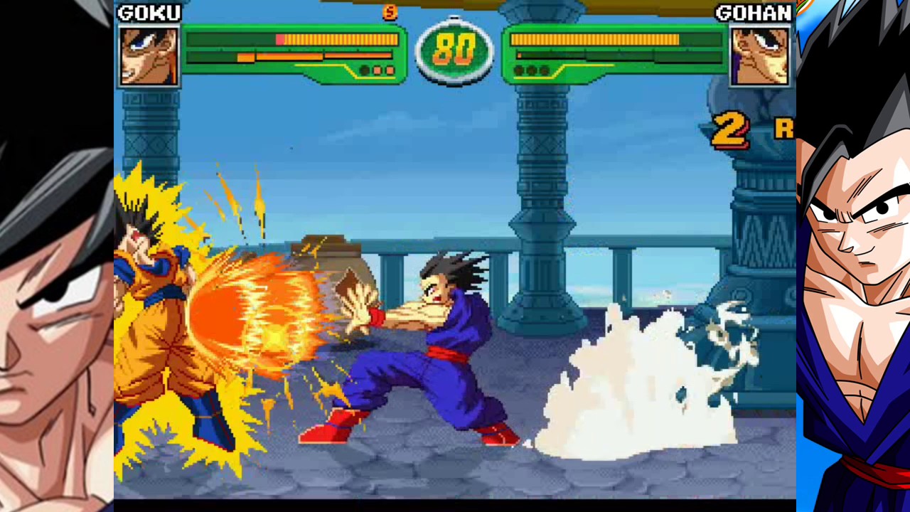Goku VS Gohan - Hyper DBZ Champ's Edition[Mugen] - YouTube