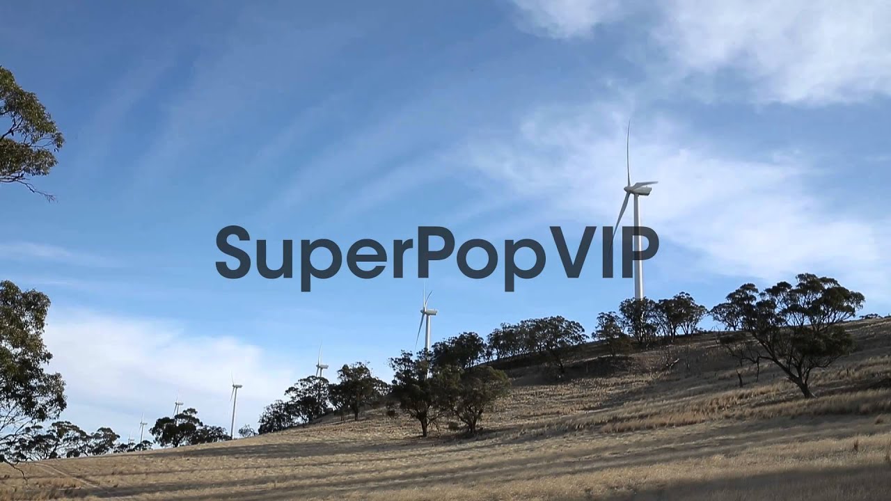 Mid shot of windmills at Waterloo Wind Farm. South Austra... - YouTube