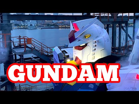 Il NUOVO GUNDAM FACTORY a Yokohama (横浜) ! VISTO DA SOPRA!