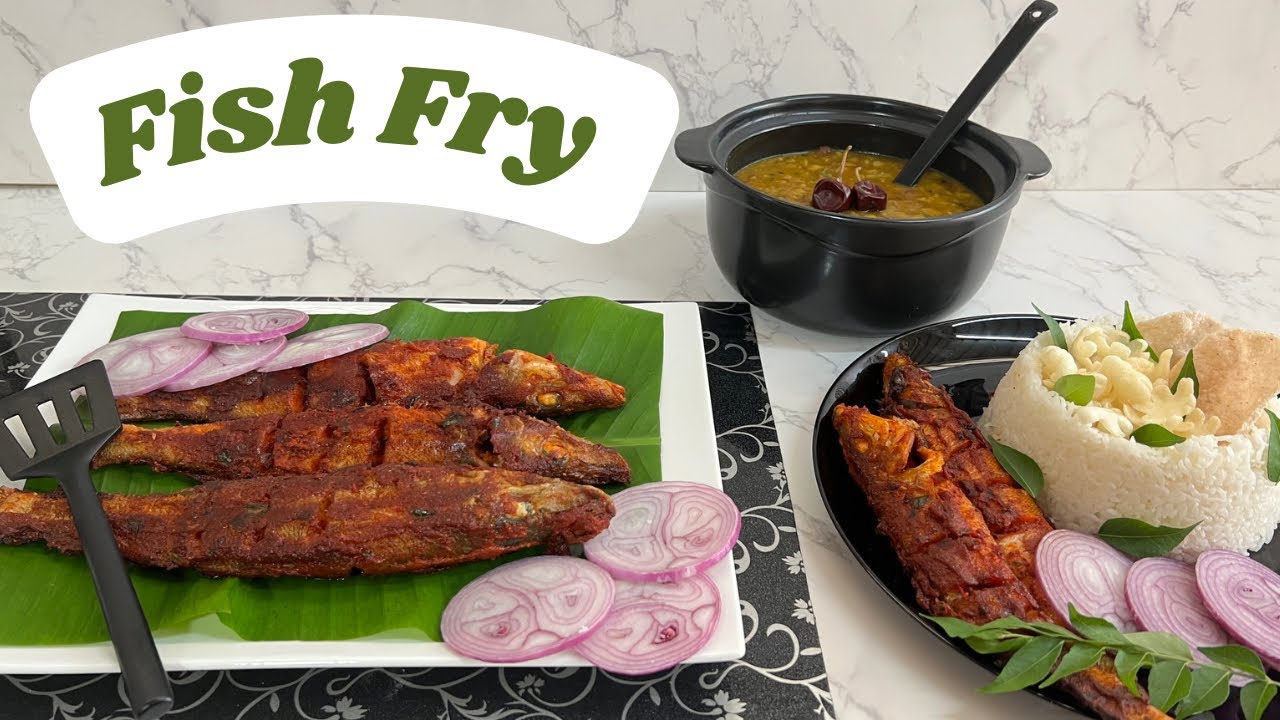 Fish fry || lady fish fry || kaane fry || bhatkally style fish fry ...