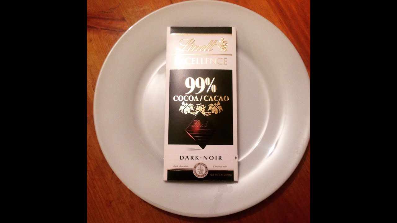 Lindt 99% Cocoa Chocolate - YouTube