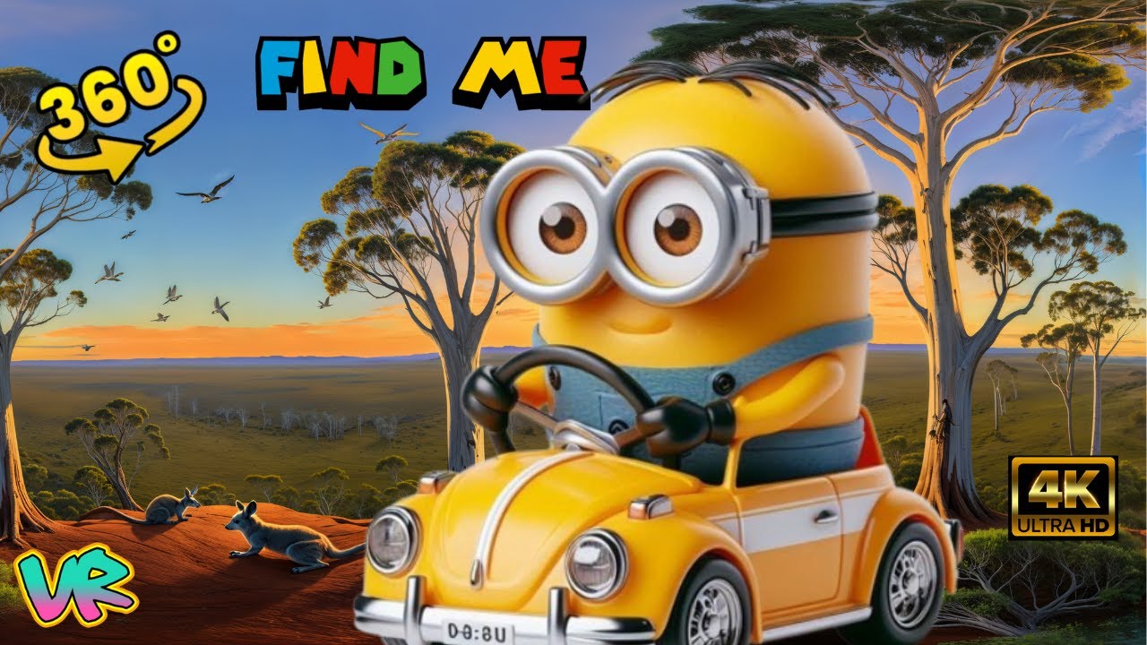 Find Minions Despicable Me 4 | Minions Travel by Australia | Finding ...