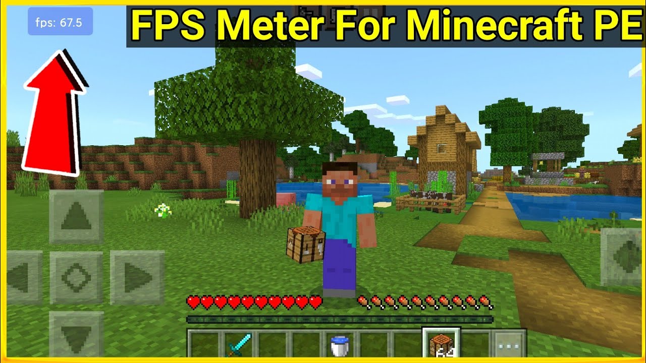 Fps Meter For Minecraft PE | How to Get FPS Meter on Minecraft Pocket ...