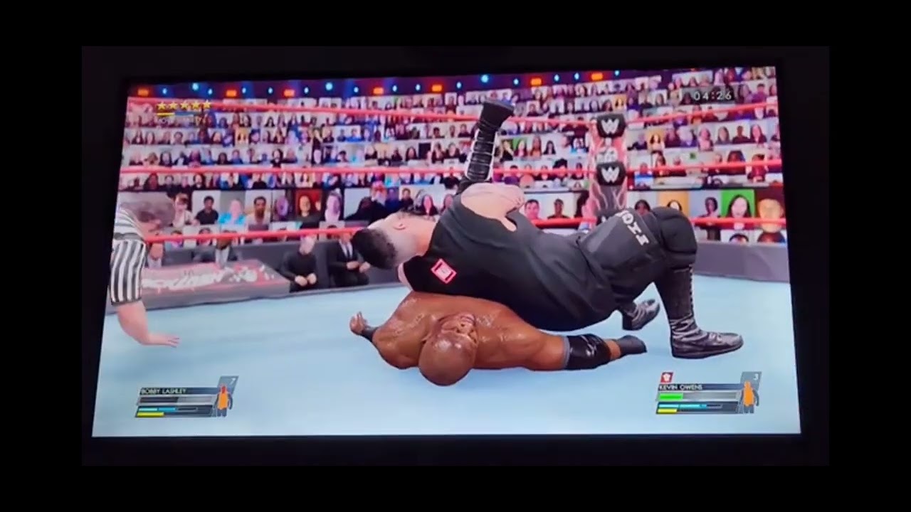WWE #29- Bobby Lashley vs. Kevin Owens- Iron Man Match- U.S Champion ...