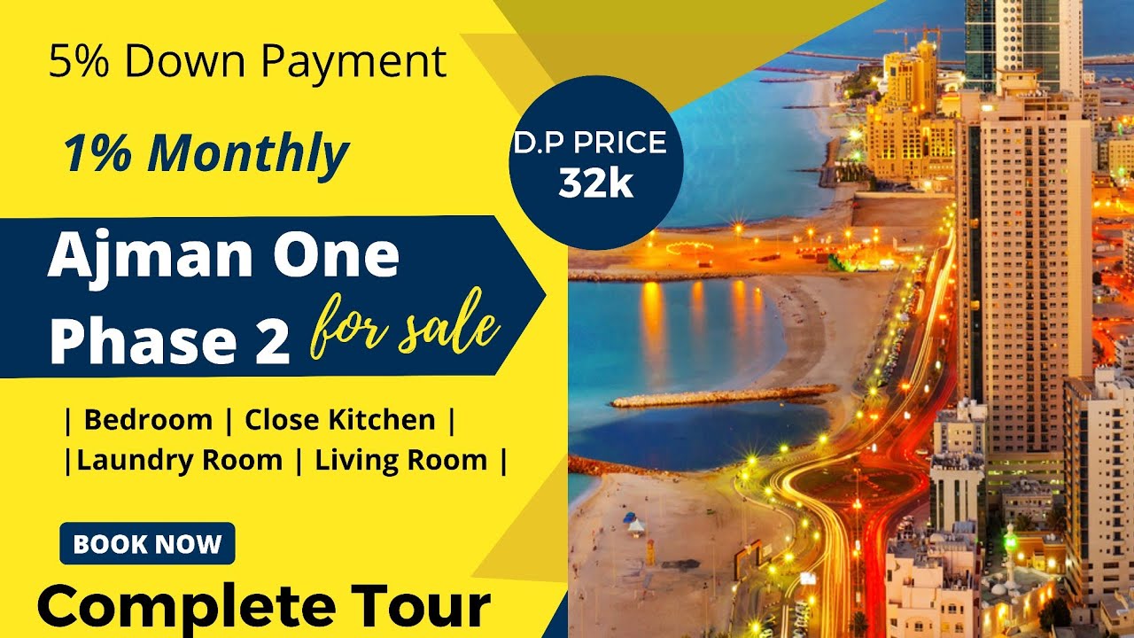 Ajman One Phase 2 - Limited Units Available | Tour of Mock Apartment ...