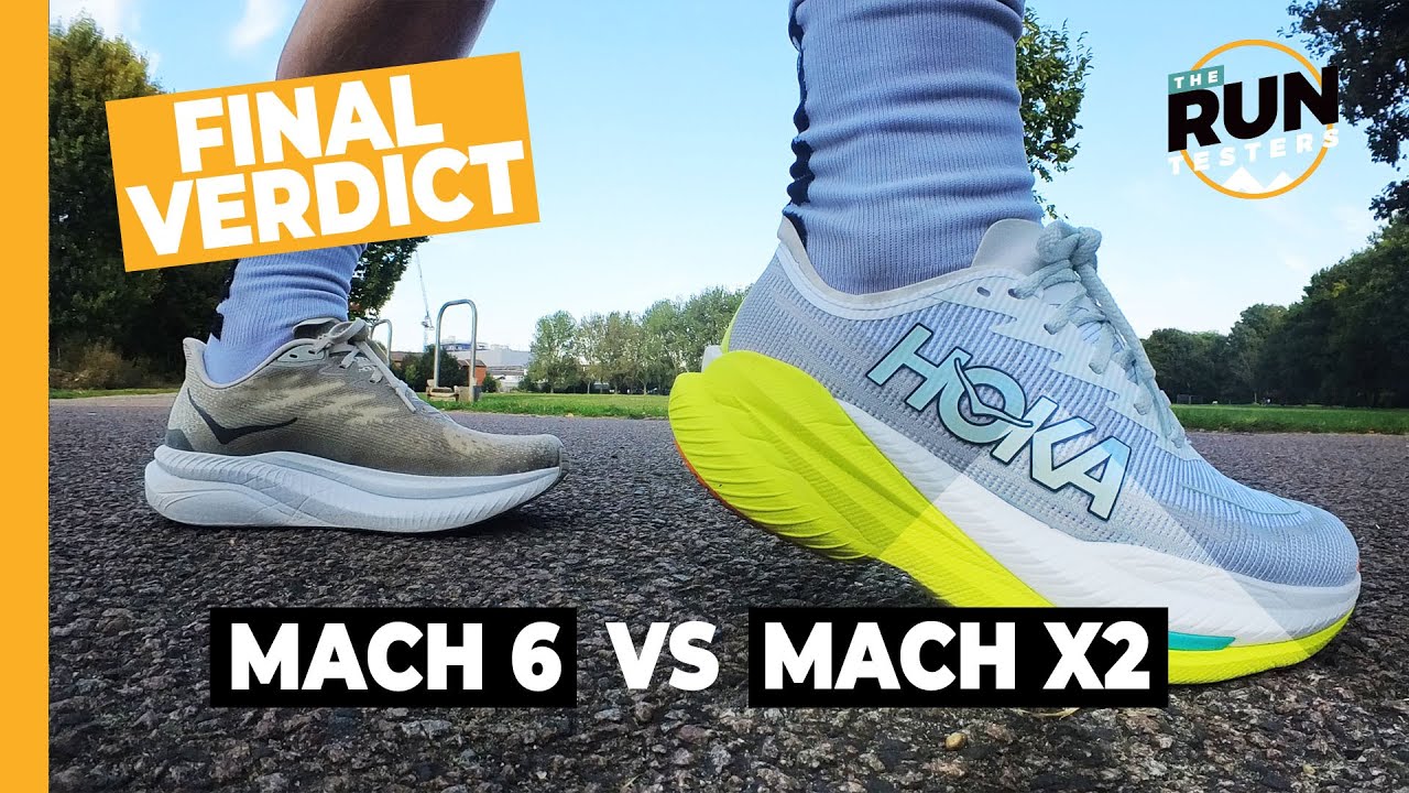 HOKA Mach X2 vs HOKA Mach 6: Do you need the X Factor? - YouTube