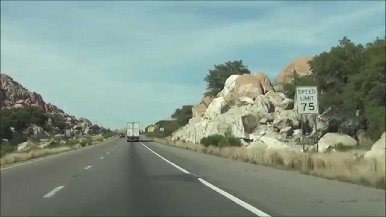 Arizona - Interstate 10 East - Mile Marker 310-320 (5/20/15) - YouTube