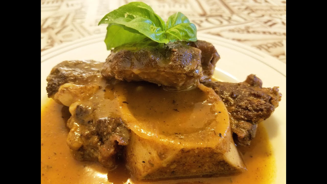 OSOBUCO en SALSA de VINO TINTO! Lagarto con hueso. Chamorro de res ...
